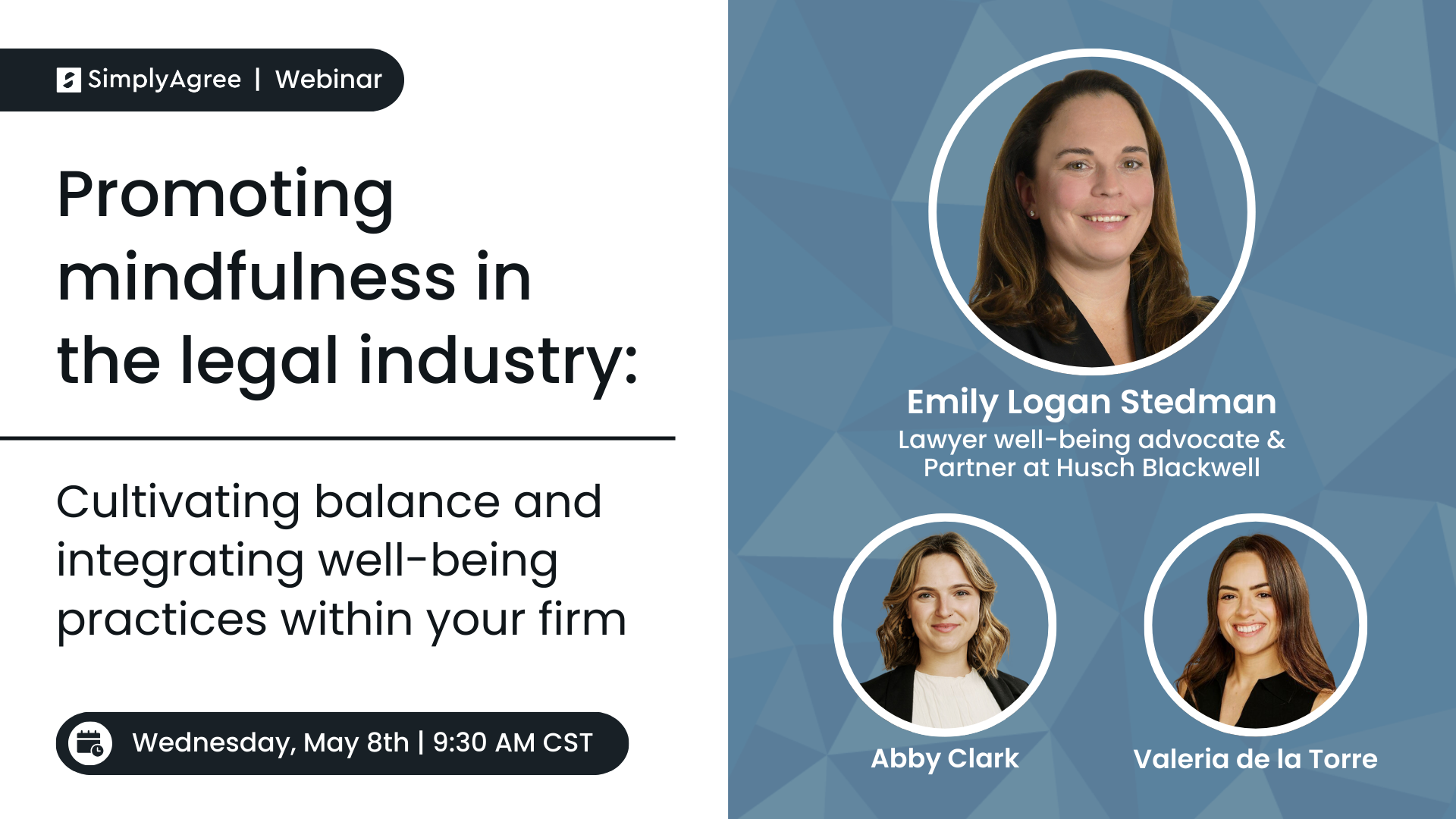 Weekly webinars | SimplyAgree